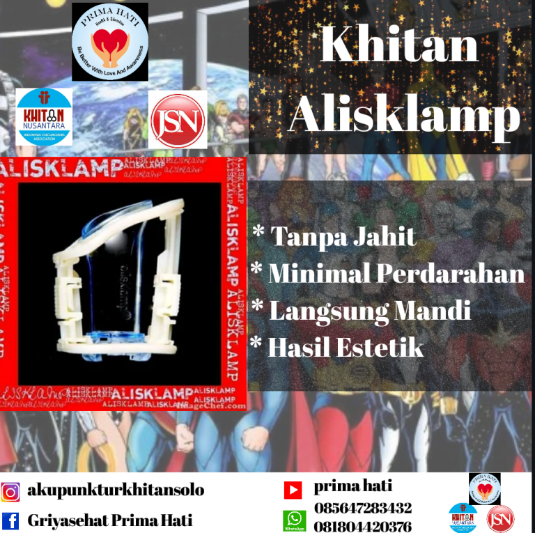 khitan klem, klamp, smartklamp di solo - Rumah Sunat Solo